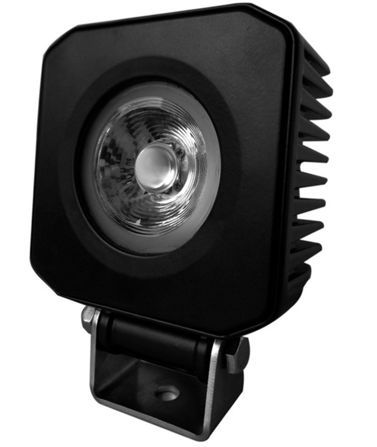 Square LED Work Light for Off Road Vehicles, Construction Equipment ...