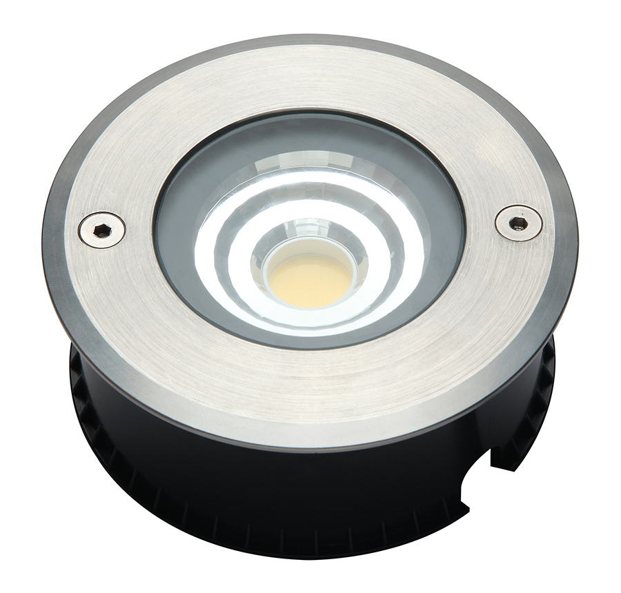 Lutec Cydops 11W Shallow Recessed LED Walkover Deck Light