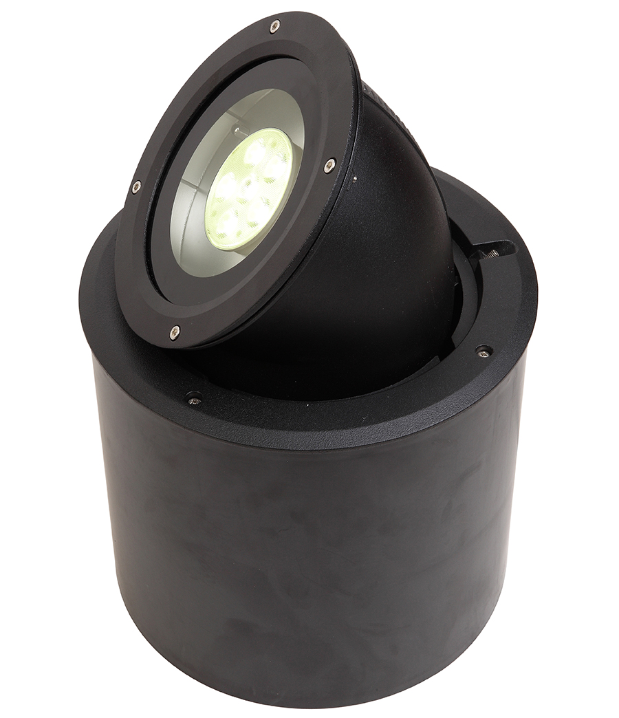 Lutec Arctic Adjustable Gimbal LED Inground Well Lights for Tree Lighting