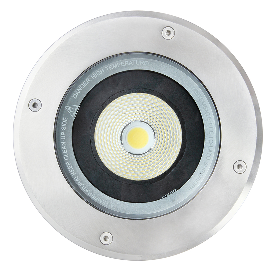 Lutec Seattle Low Voltage High Power LED Inground Spotlights