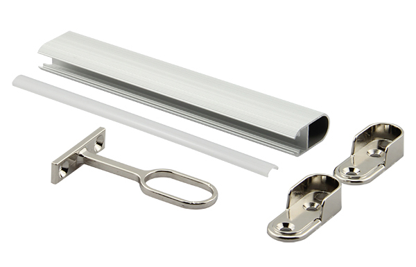 Aluminum Profile for LED Wardrobe Rail Light