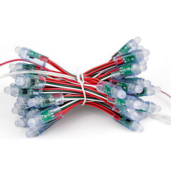 Smart RGB LED Bullet Pixels | Individually Controllable Full Color LED ...